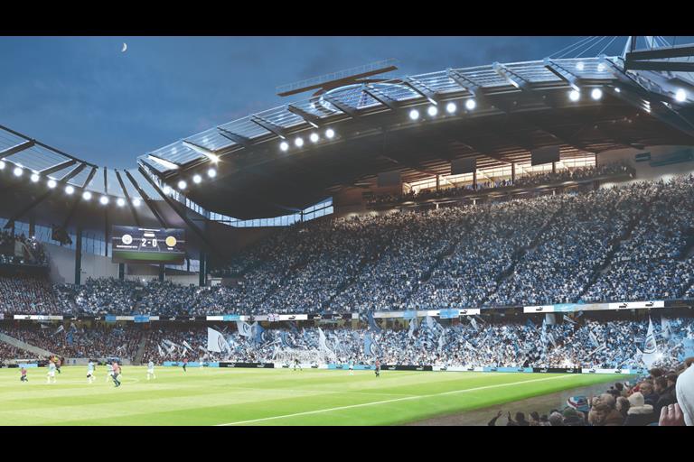 Manchester City submits plans for £300m Populous-designed stadium ...